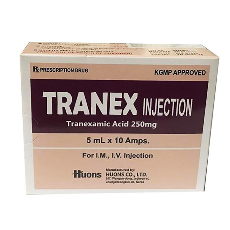 Tranex Injection Hộp 10 Ống - Thuốc Cầm Máu